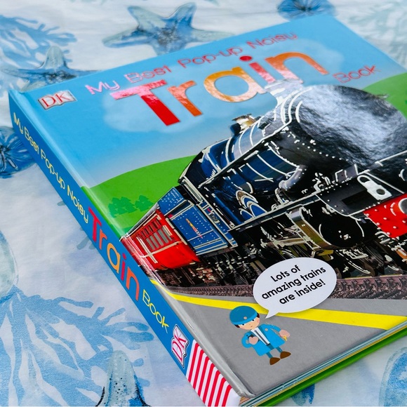 Pottery Barn Kids | Toys | Dk My Best Popup Noisy Train Book Hardcover ...